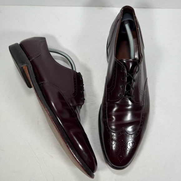 Allen Edmonds | Shoes | Allen Edmonds Kingswood Burgundy Leather ...